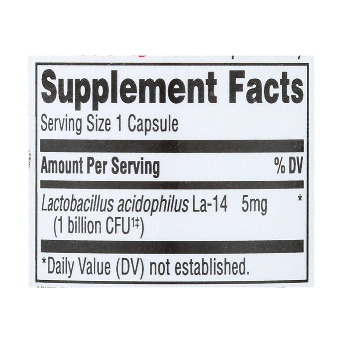 365 Acidophilus Probiotic 1 Billion CFU, 120 Vegetarian Capsules