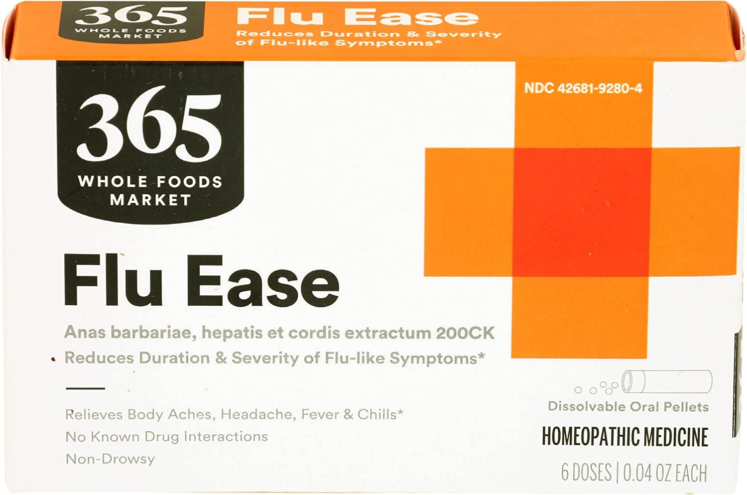 365 Flu Ease 6 Count