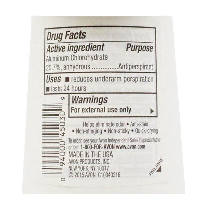 Avon On Duty Roll-On Antiperspirant Deodorant 24 Hours, Sport 2.6 Oz ...