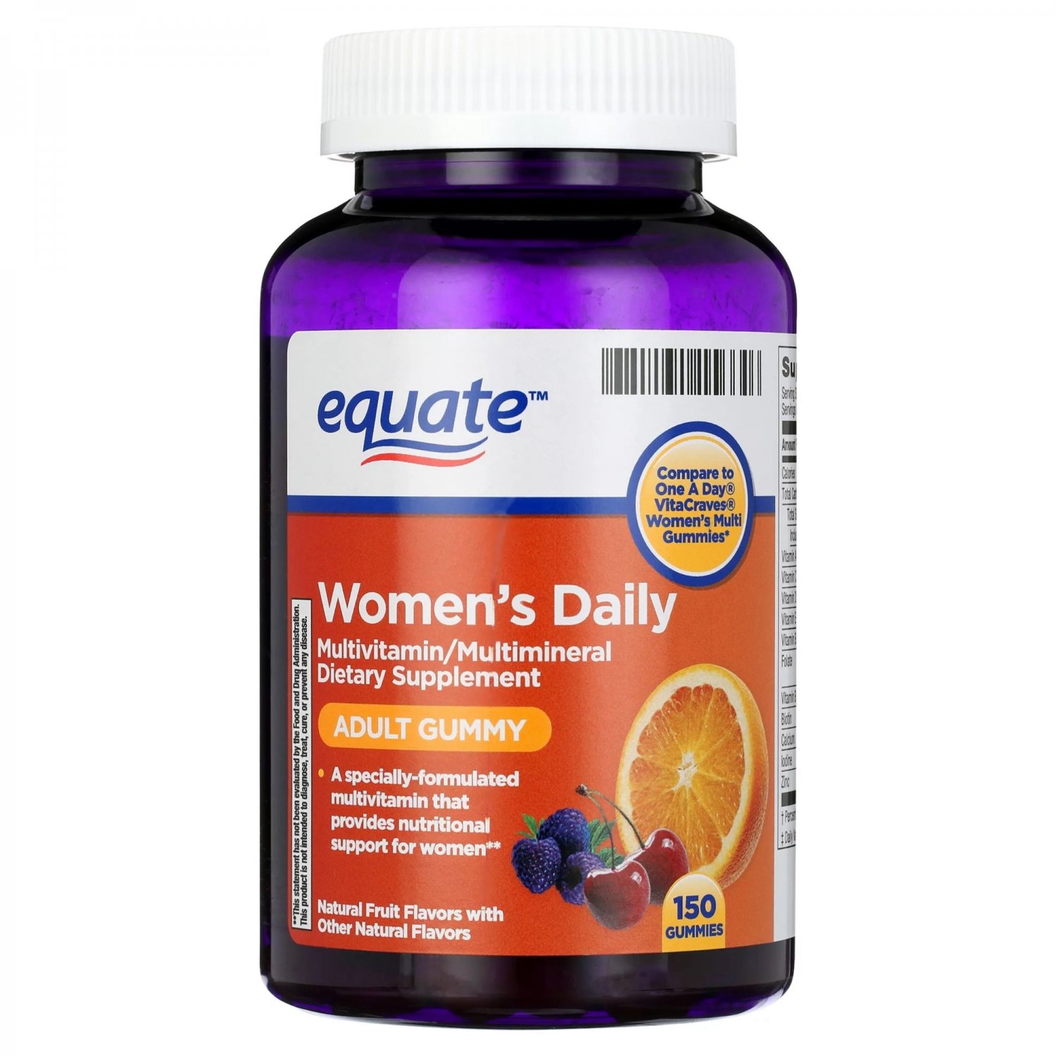 Equate Women's Multivitamin Gummies for Nutritional Support, 150 Count