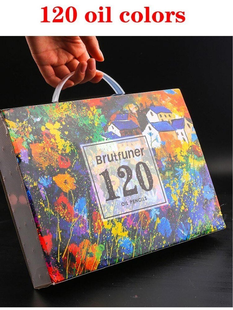 Brutfuner 160 Colors Professional Oil Color Pencils Set Lapis De Cor ...