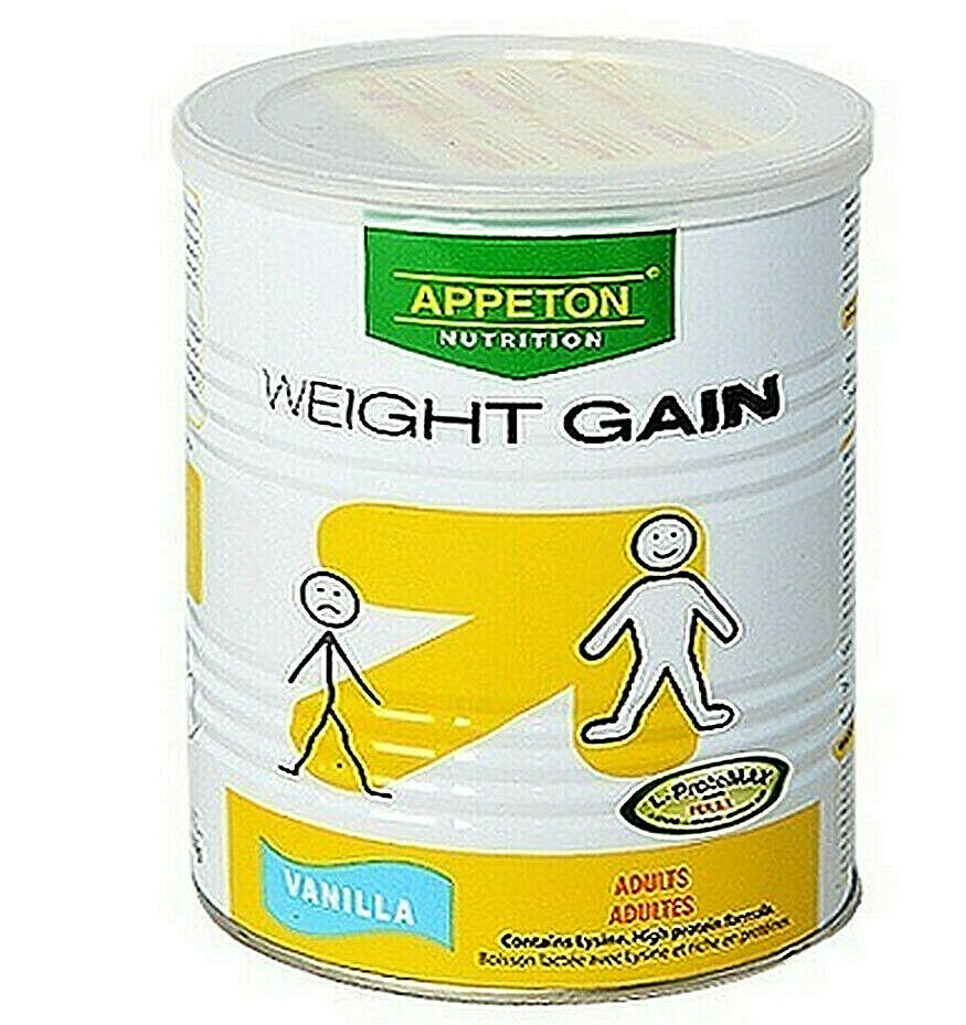 New APPETON WEIGHT GAIN POWDER for Adults For Increasing Body Weight X ...