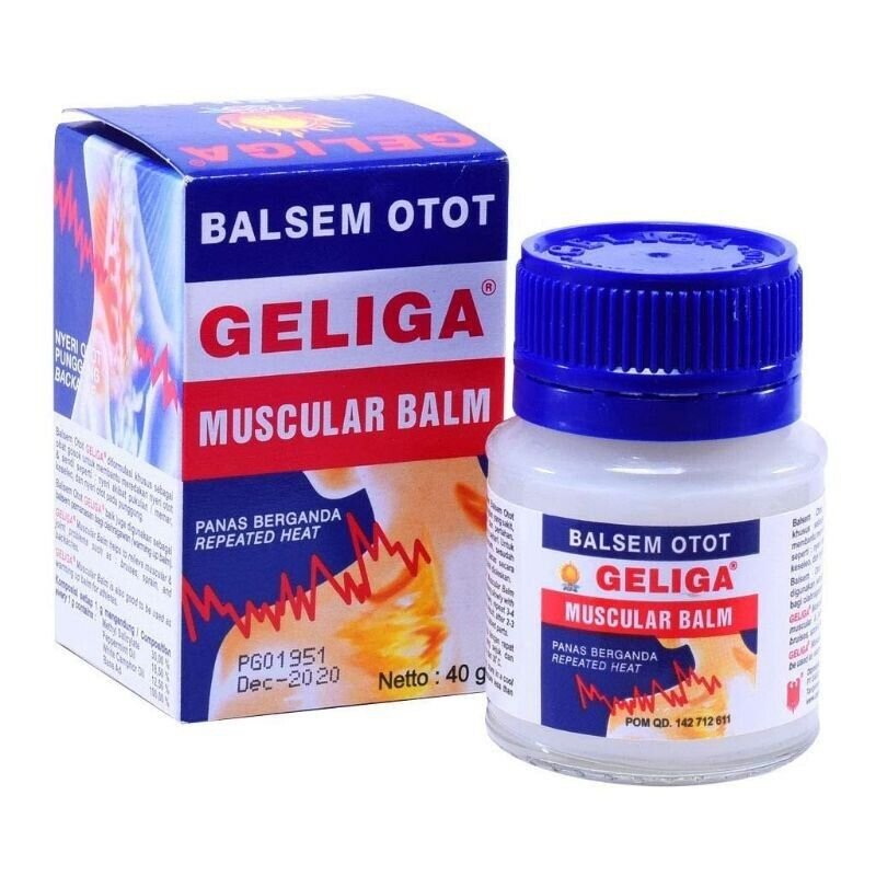 GELIGA Muscular Relief Balm Eagle Brand Repeated Heat 8 X 20G FREE SHIPPING