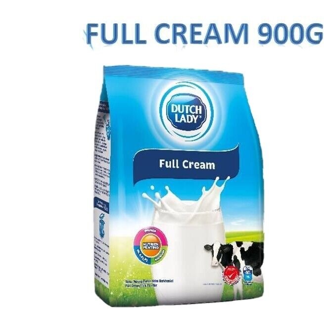 5 X 900gm Dutch Lady Full Cream Milk Powder Pack