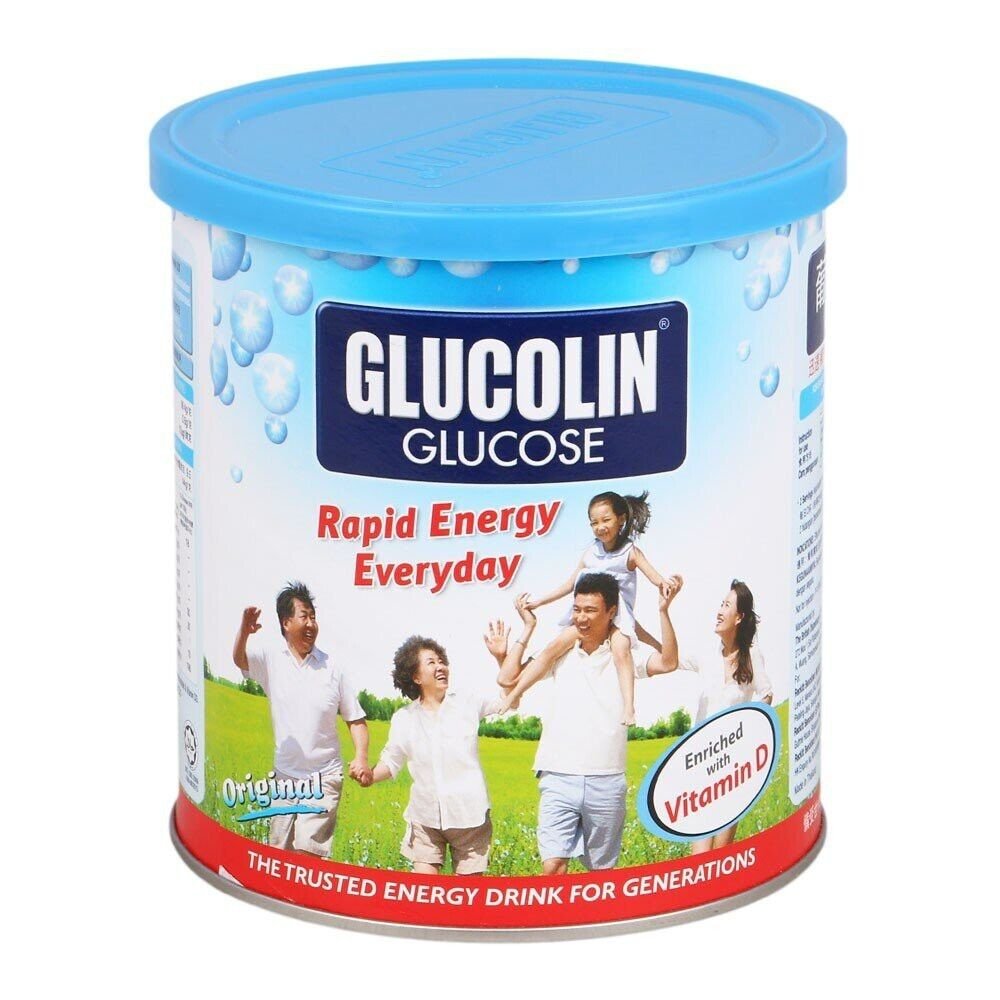 2 X 420GM GLUCOLIN Glucose Powder Original With Vitamin D Healthy ...