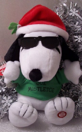 2010 Hallmark Snoopy Joe Mistletoe Peanuts Techno Talks Plush New ...
