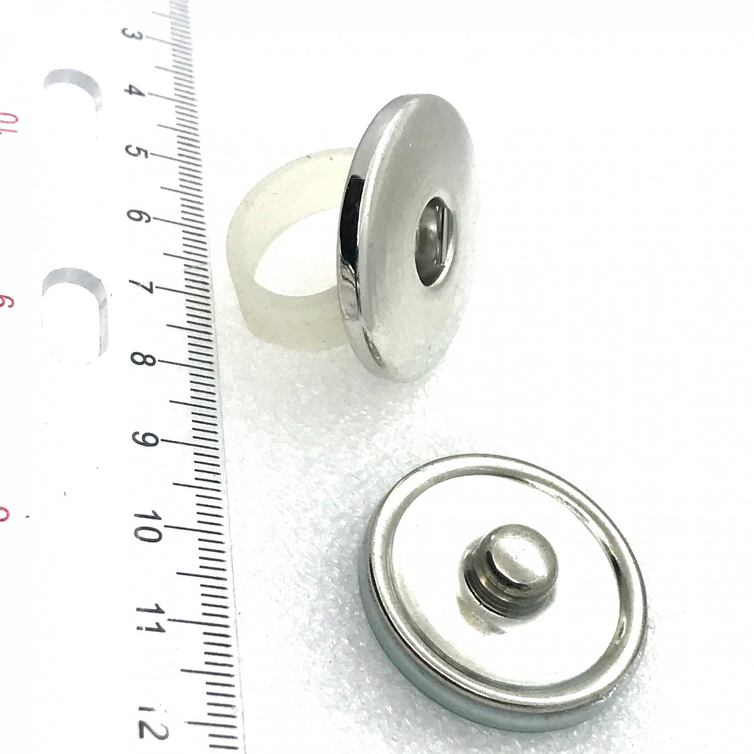 Starbucks Snap Jewelry Rings Adjustable Silicon fit 30mm Gingersnaps