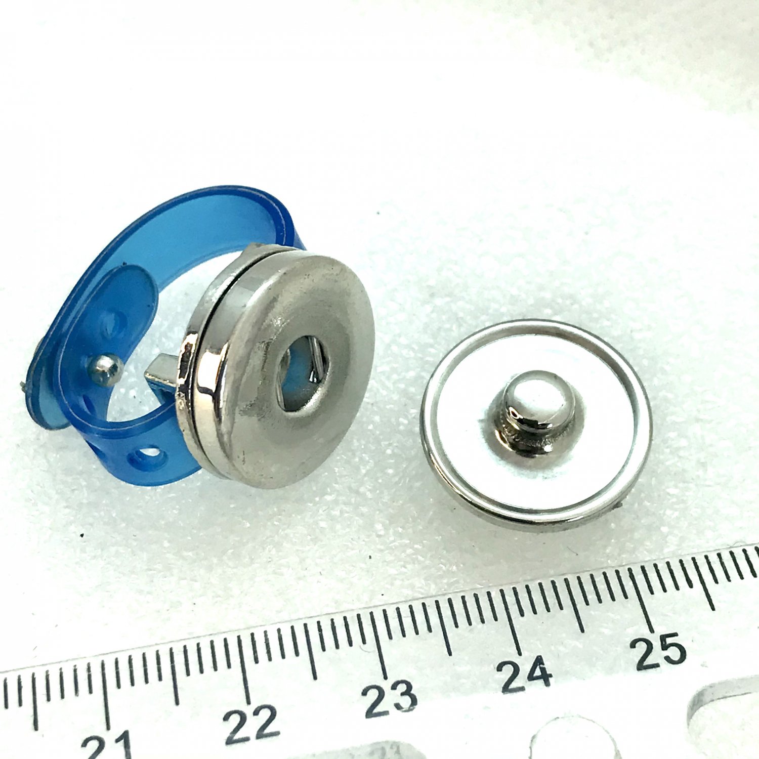 Snap Jewelry Rings Adjustable Colorful Silicon fit 18-20mm Gingersnaps