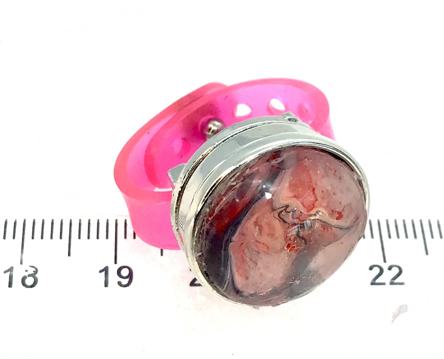 Snap Jewelry Rings Adjustable Colorful Silicon fit 18-20mm Gingersnaps