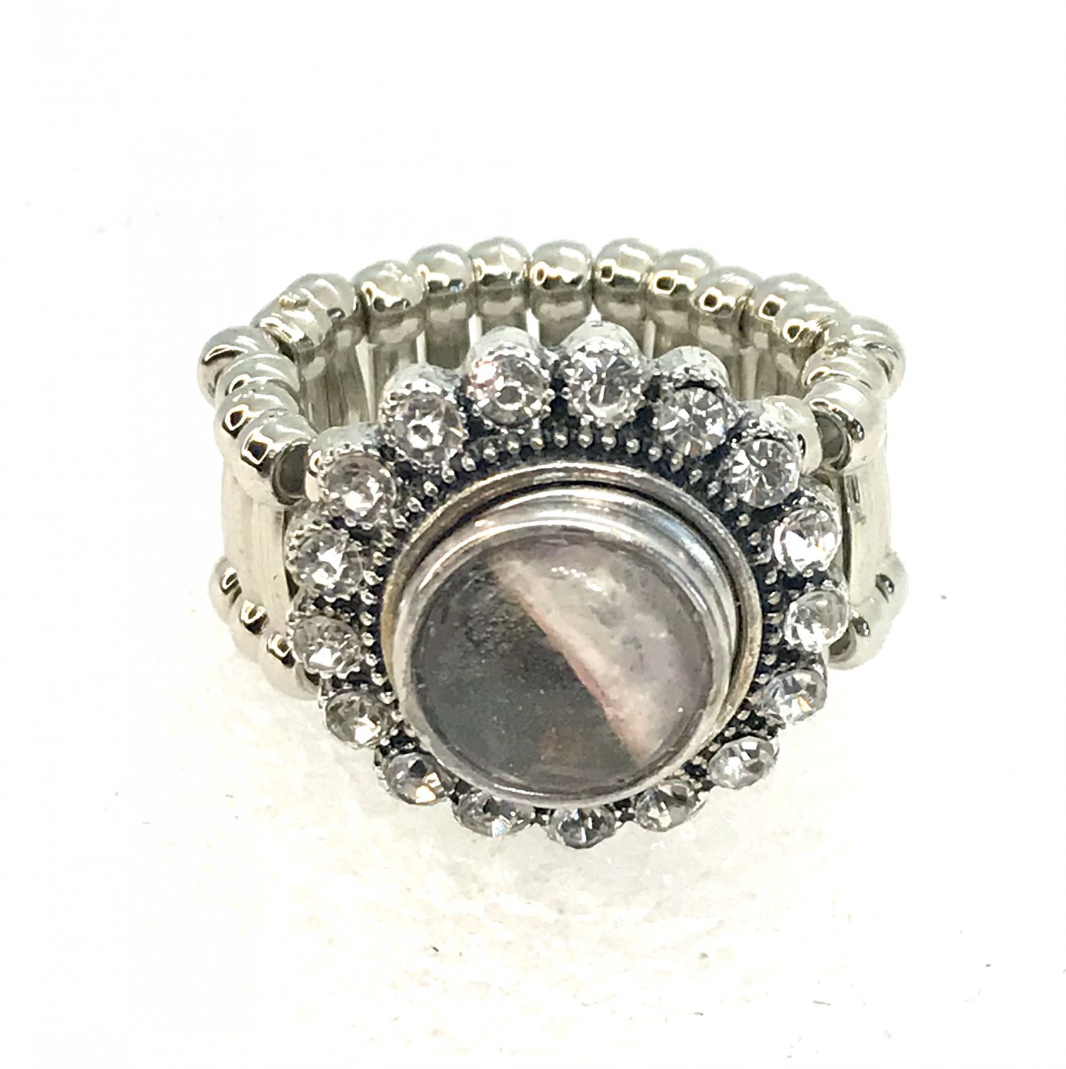 Snap 12mm ring stretchable Handmade snap