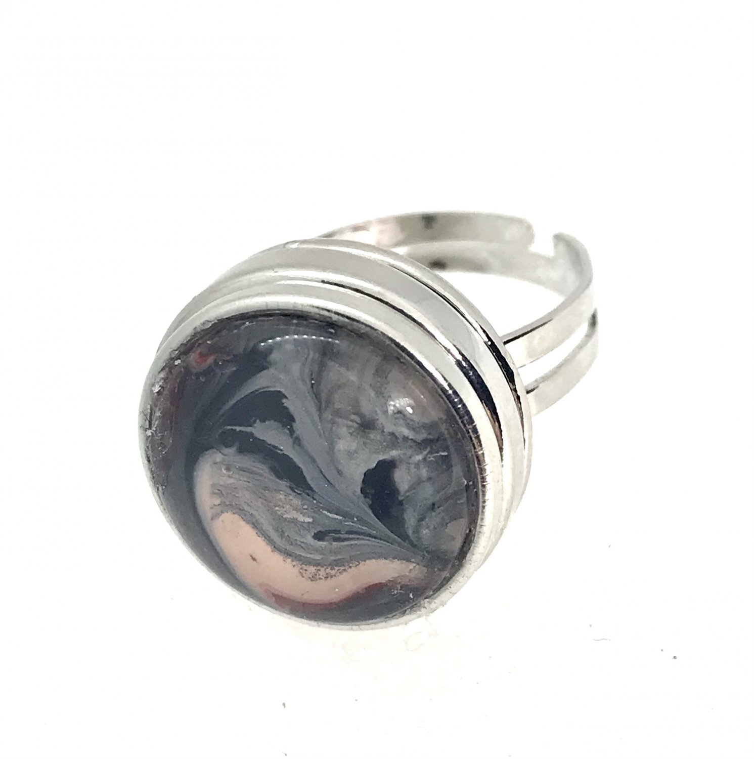 Snap Jewelry Rings Adjustable 18-20mm Gingersnaps