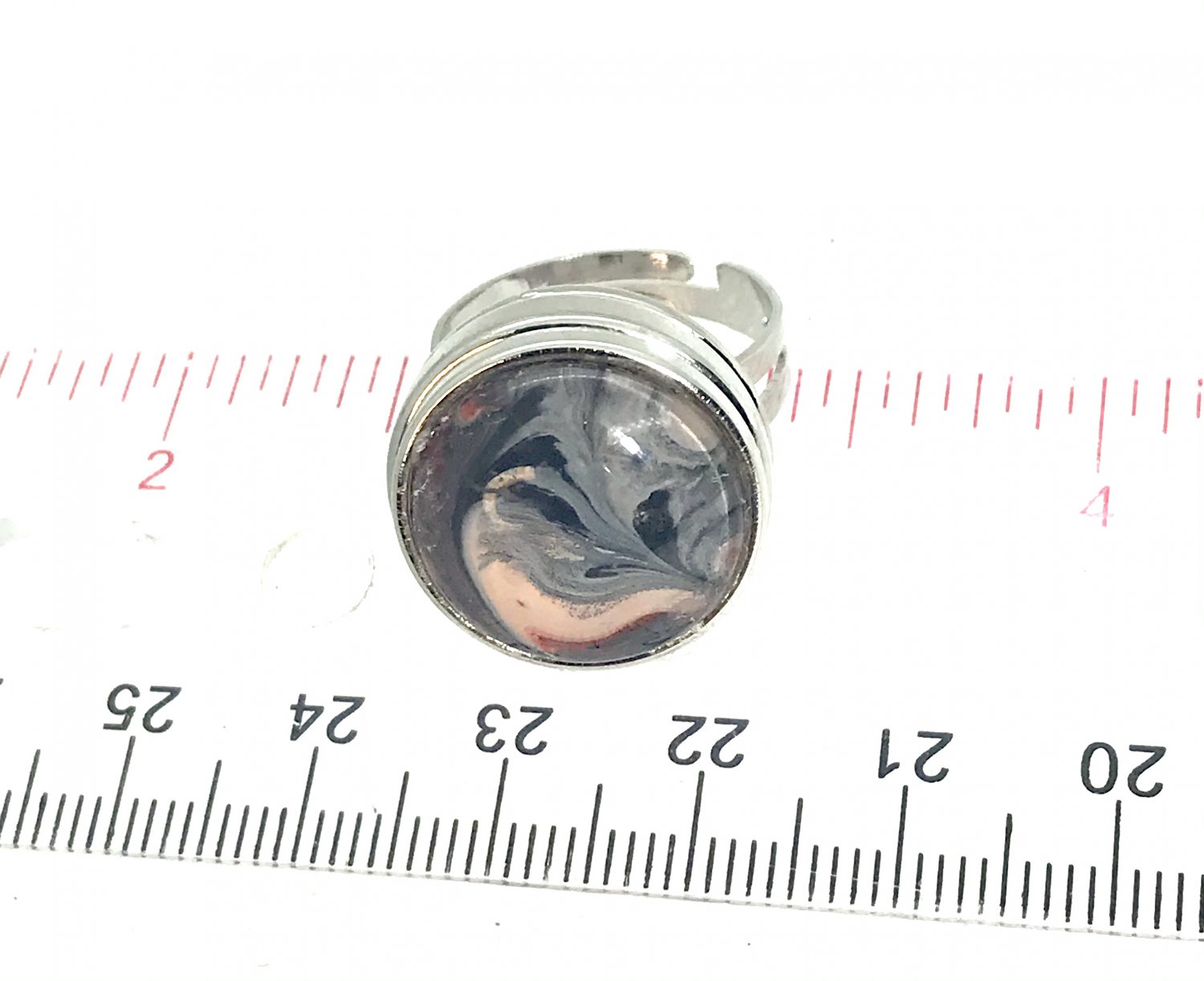 Snap Jewelry Rings Adjustable 18-20mm Gingersnaps