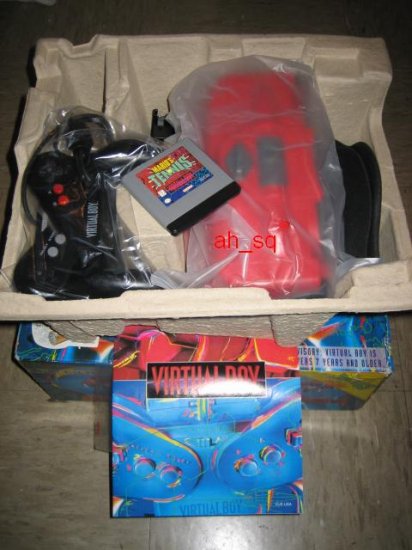 New Nintendo Near Mint Virtual Boy - Game console - with game! FREE ...