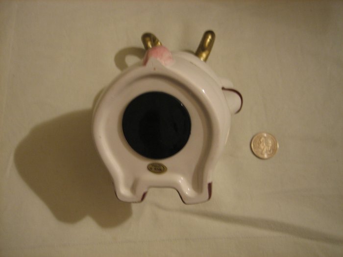 Zodiac Porcelain Goat Money Jar Piggy Bank