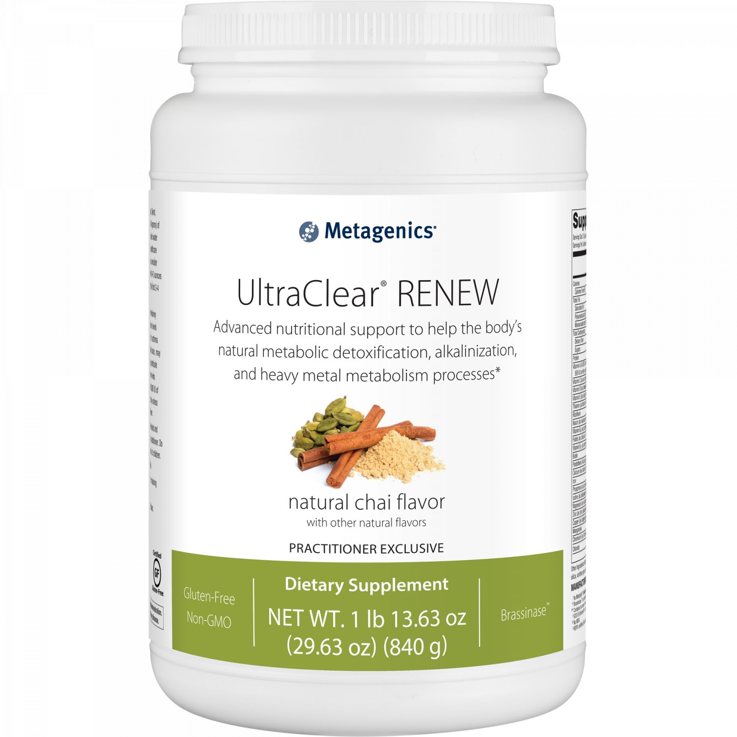 Metagenics UltraClear RENEW Chai 29.63 oz - 14 B Day Ship