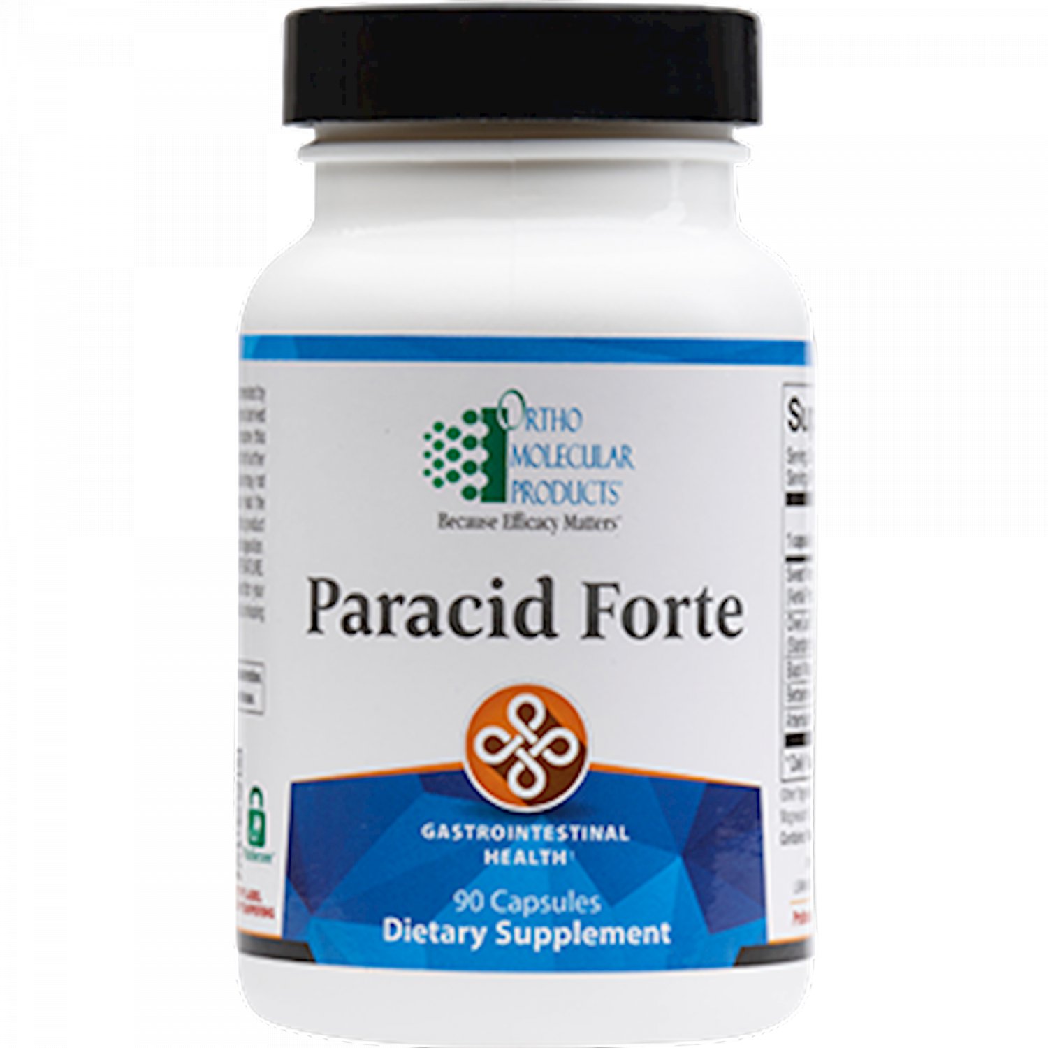 Ortho Molecular Paracid Forte 90 Capsules - 14 B Day Ship