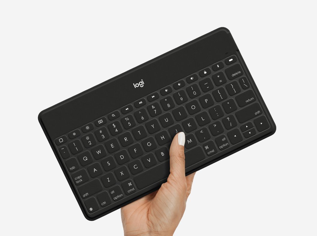 Logitech Keys-To-Go Portable Keyboard (Black)