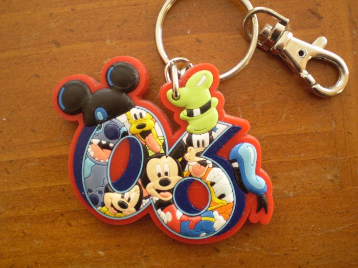 2006 Walt Disney World Florida Key Chain keychain