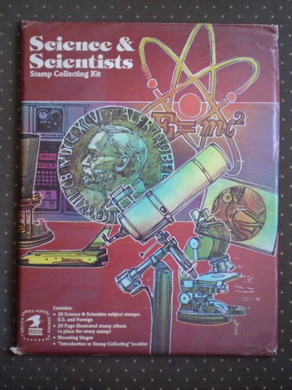 Science & Scientists Stamp Collecting Kit 930 sealed USPS