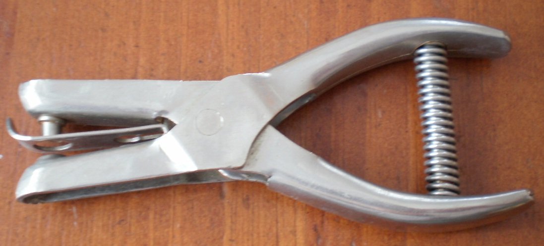 Schollhorn Punch Conductor Bus Train Vintage Pat 1962193 Vintage Puncher