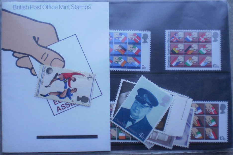 Direct Elections European Assembly Stamps British Post Office Mint 108 ...
