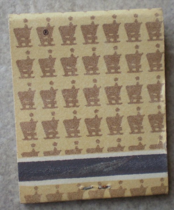 Vintage Matchbook Holiday Inn Tan Brown Matches