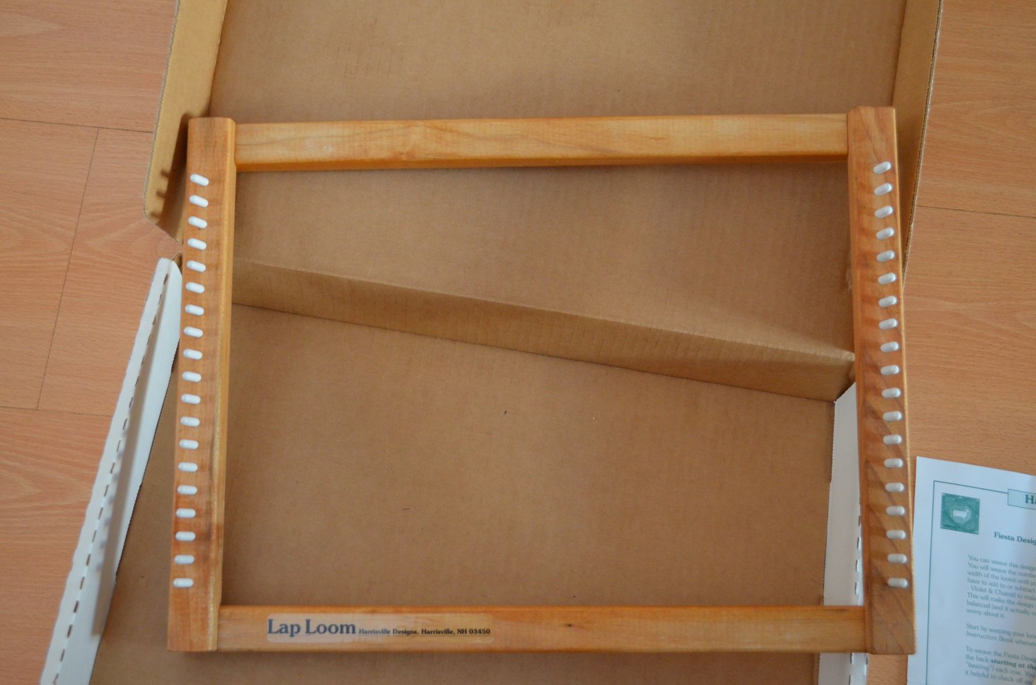Original Lap Loom Harrisville Designs Size A #376 12x16 Hardwood ...