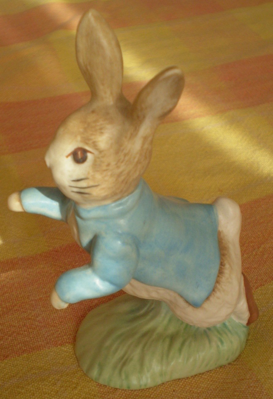 Peter Rabbit Figurine John Beswick 2001 PS1098 Beatrix Potter 63 37 England