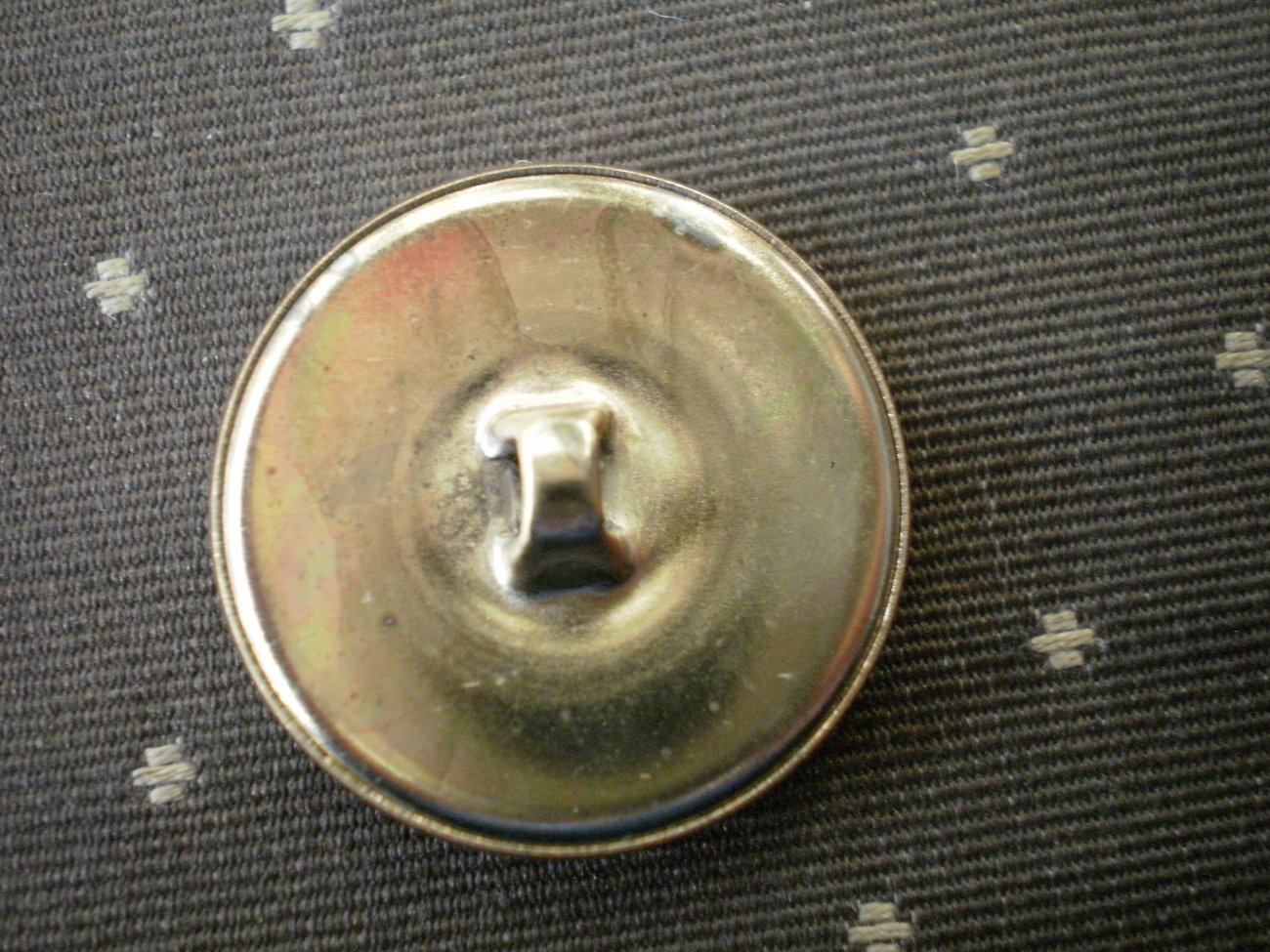 Liberty Bell 1776 Metal Button Self Shank Gold 7/8in Lot 2