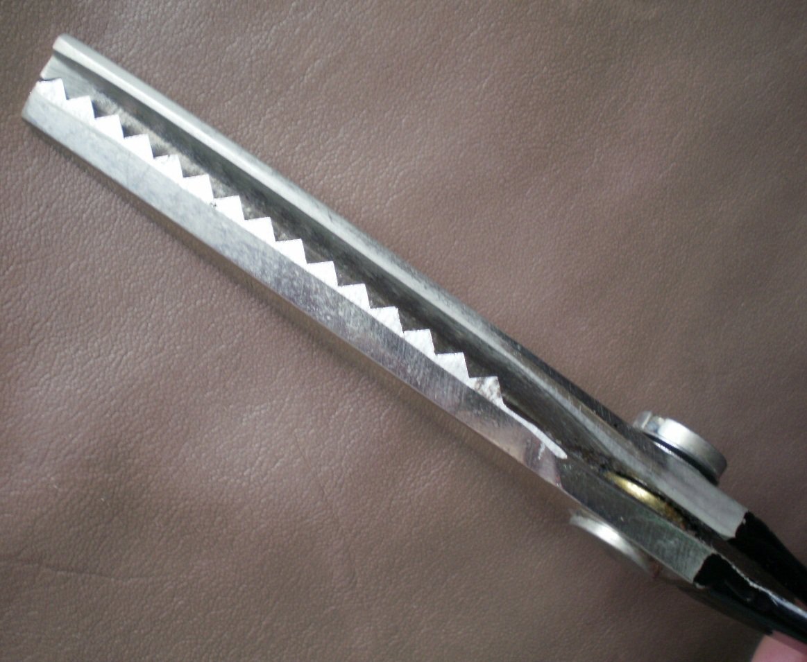 Wiss CB7 Pinking Shears Scissors 7.5in Vintage All Metal Snips