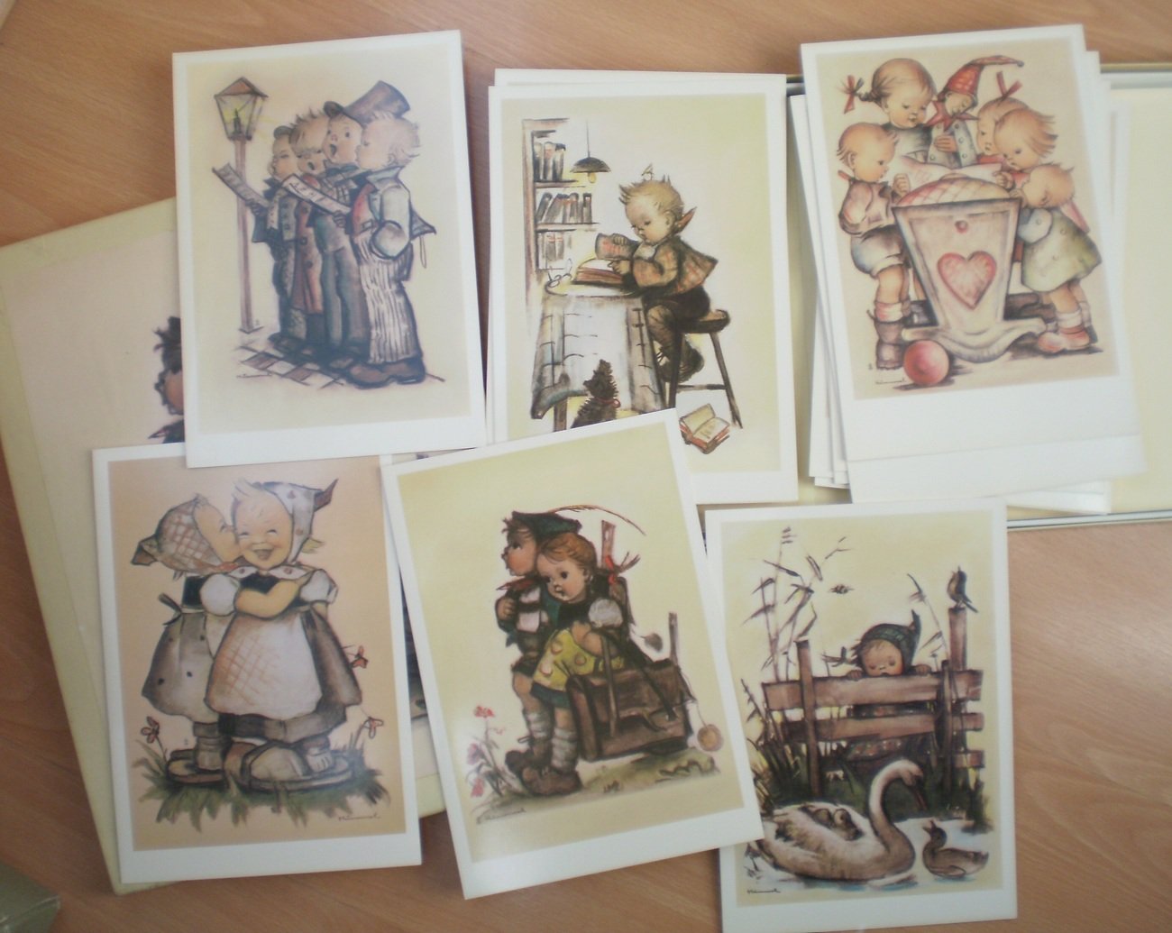 Hummel Note Cards Stationery 1982 ars Edition Boxed Set