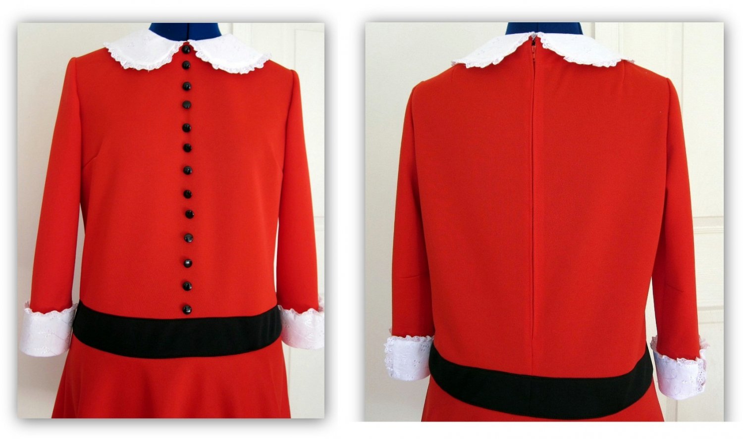 Girls Custom Made Veruca Salt Dress