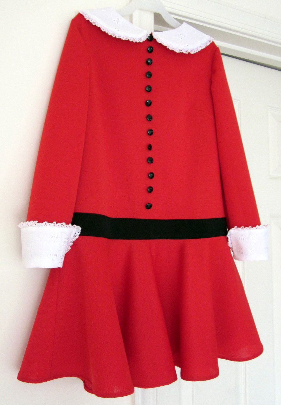 Girls Custom Made Veruca Salt Dress