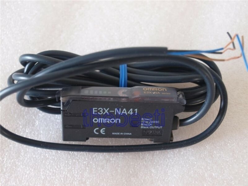 New Omron E3X-NA41 Photoelectric Switch Sensor In Box