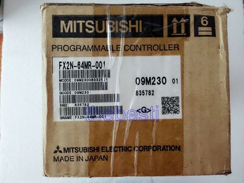 New Mitsubishi PLC FX2N-64MR-001 In Box