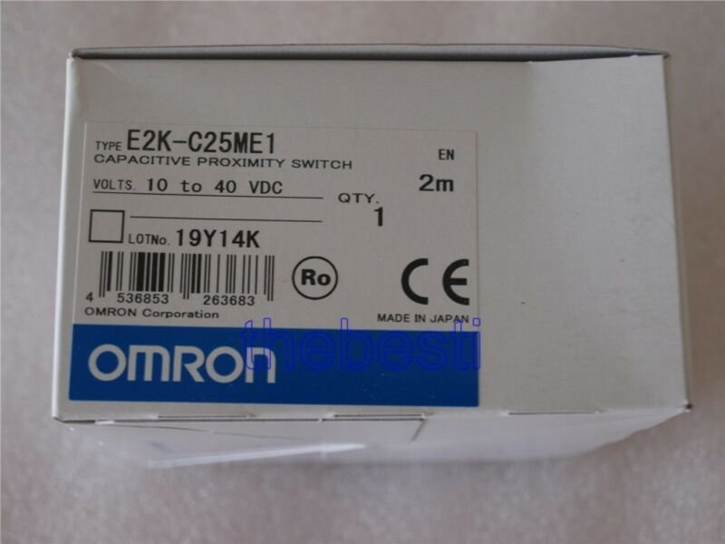 New Omron E2K-C25ME1 E2KC25ME1 Capacitive Proximity Switch Sensor Detector