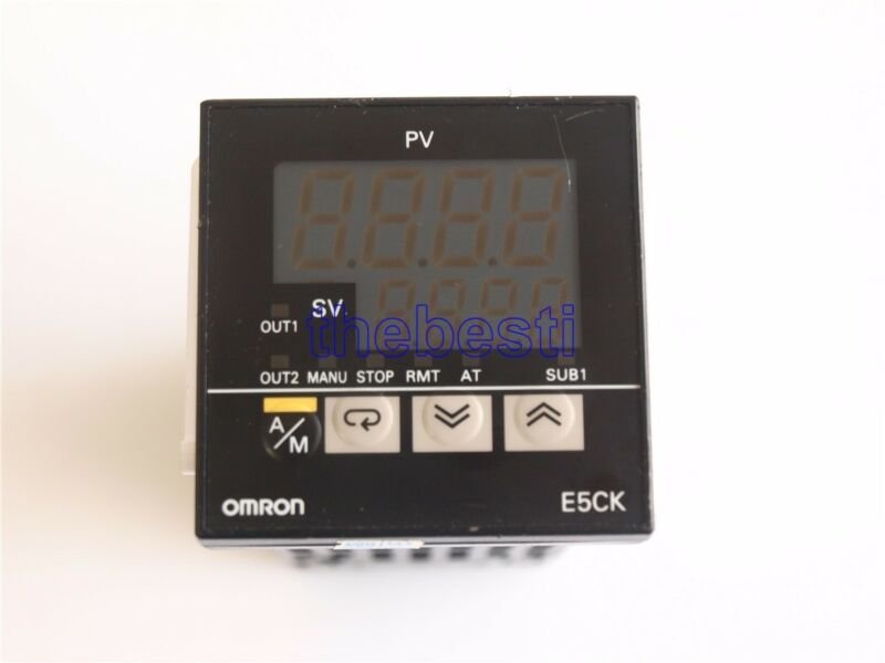 Used Omron E5CK-AA1-500 Temperature Controller In Good Condition