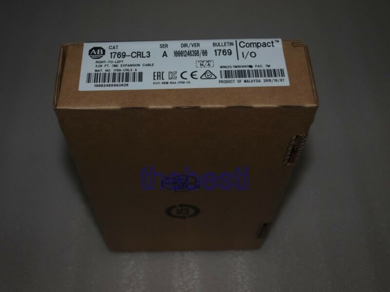 New AB Allen Bradley 1769-CRL3 1769CRL3 CMPLX 1 M Right to Left Bus Exp ...