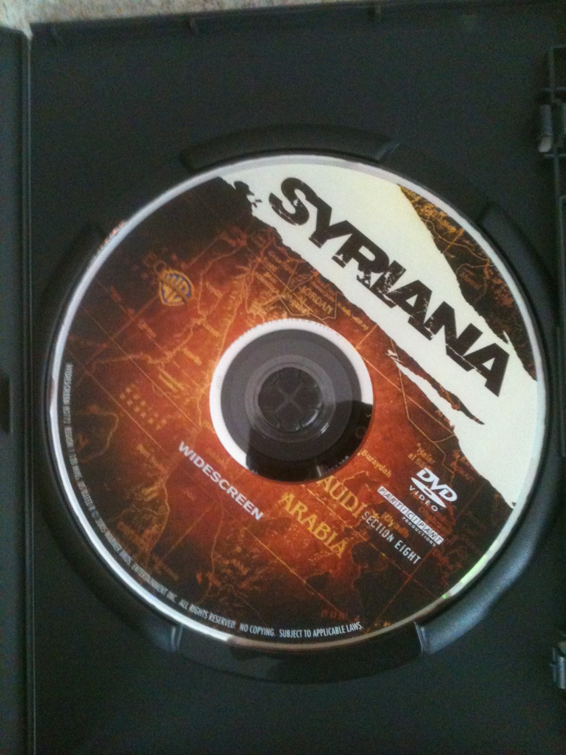 Syriana (DVD, 2006, Widescreen) LIKE NEW. George Clooney & Matt Damon