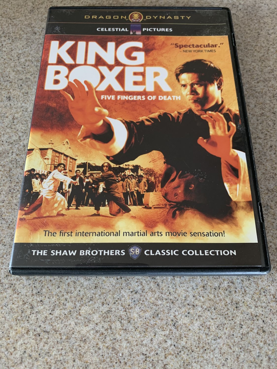 King Boxer (DVD, 2007) VG+, 1972, Dragon Dynasty, Shaw Brothers, Five ...
