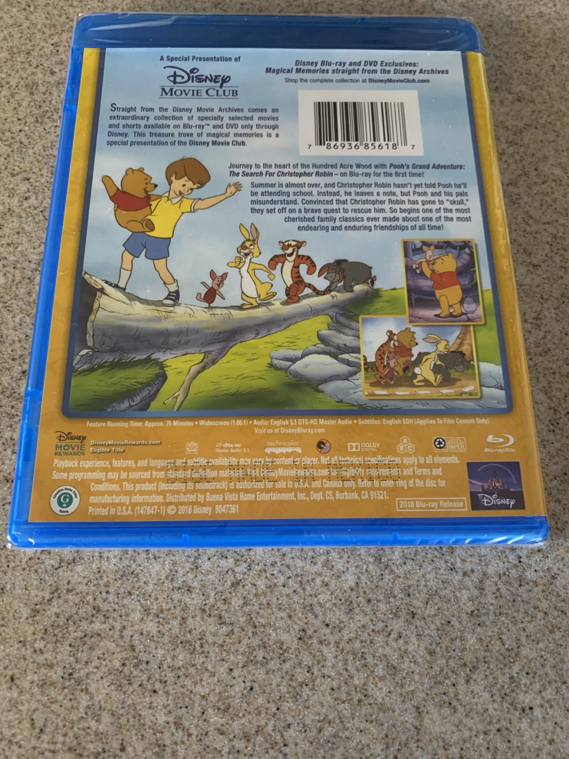 Pooh's Grand Adventure: The Search for Christopher Robin (Blu-ray Disc ...