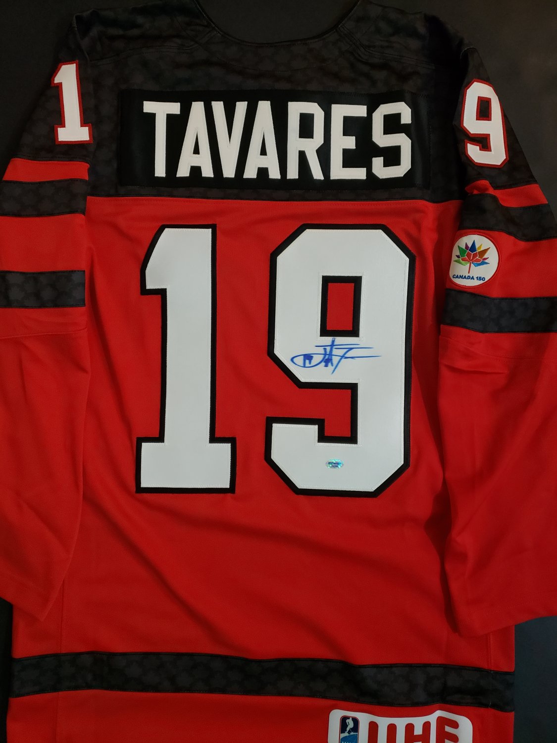 John Tavares Autographed Team Canada Nike WJC Jersey (SC Sports COA and ...
