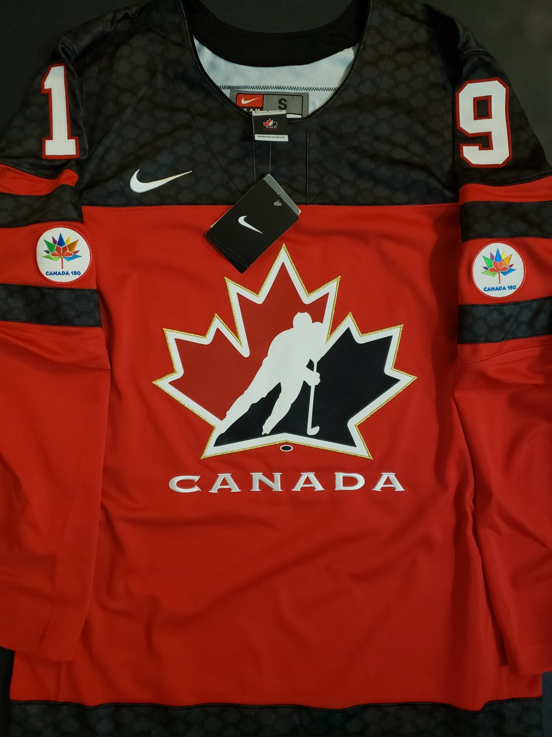 John Tavares Autographed Team Canada Nike WJC Jersey (SC Sports COA and ...