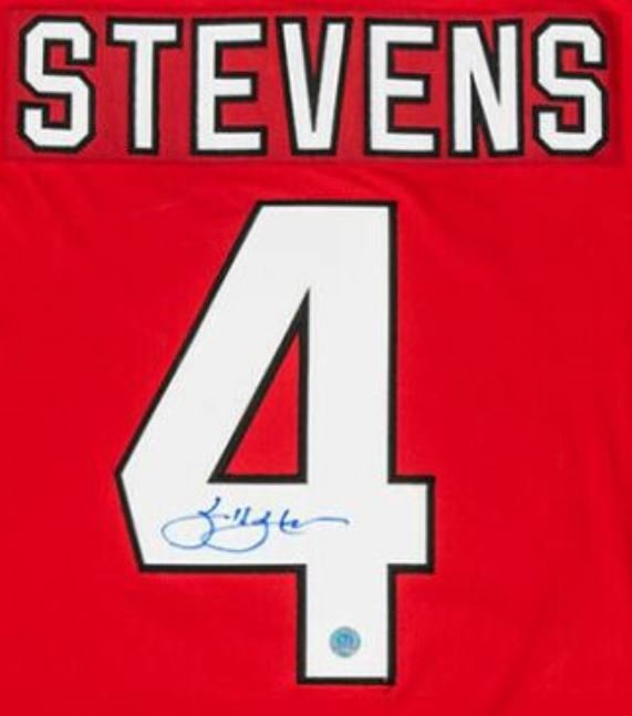 Scott Stevens Autographed New Jersey Devils Fanatics Jersey (AJ COA and ...