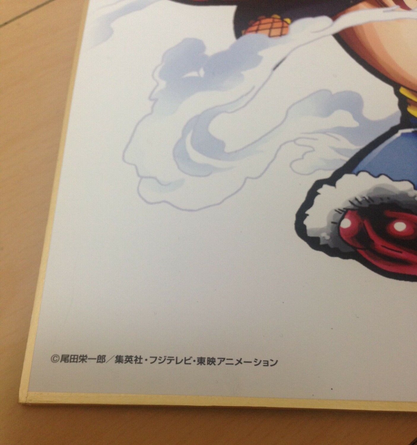 Onepiece signed picture board manga art anime Japan autograph Monkey D ...