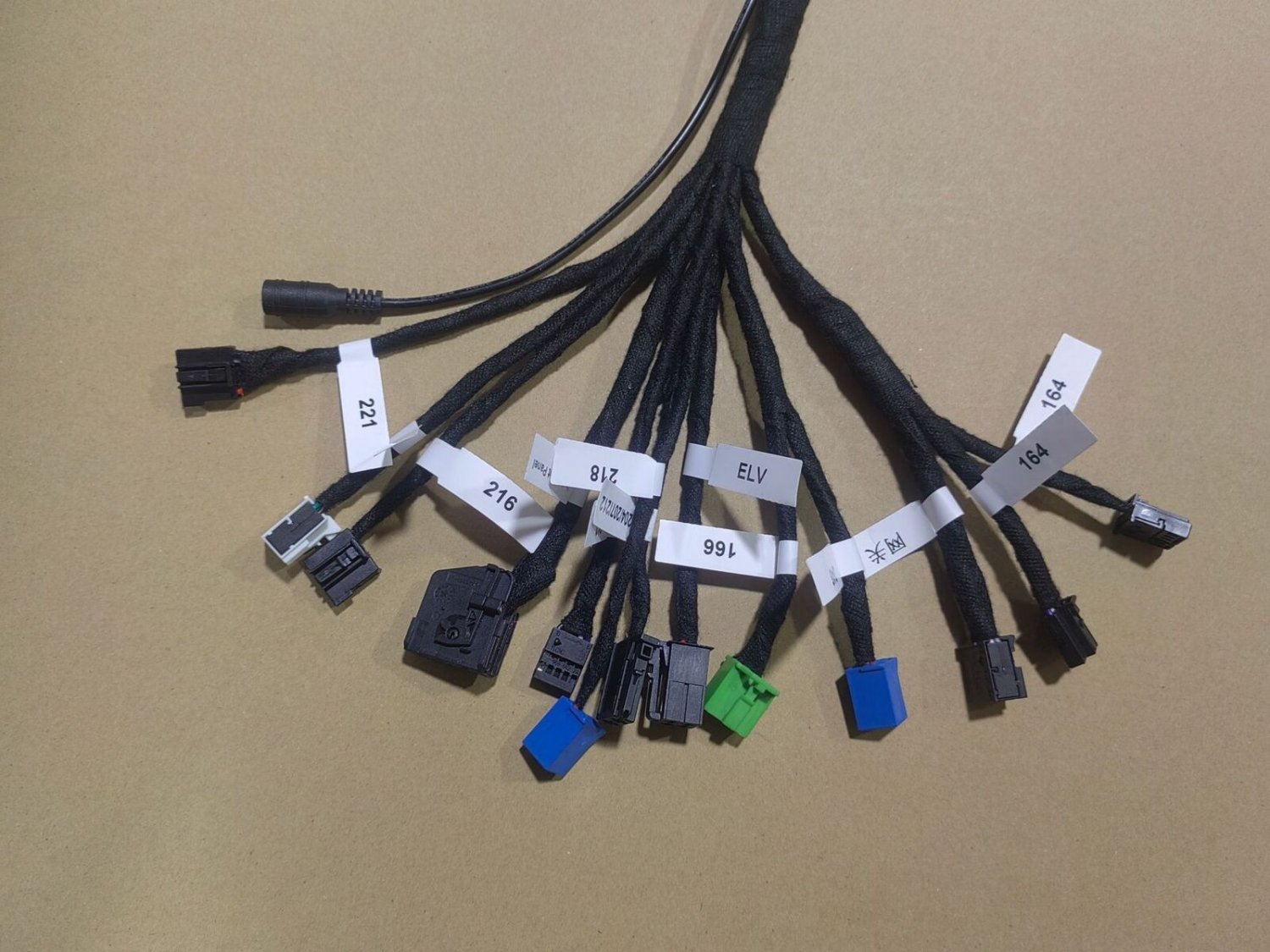 15 in 1 EIS ELV Platform Test Cable for Benz W204 W212 W221 W164 VVDI ...