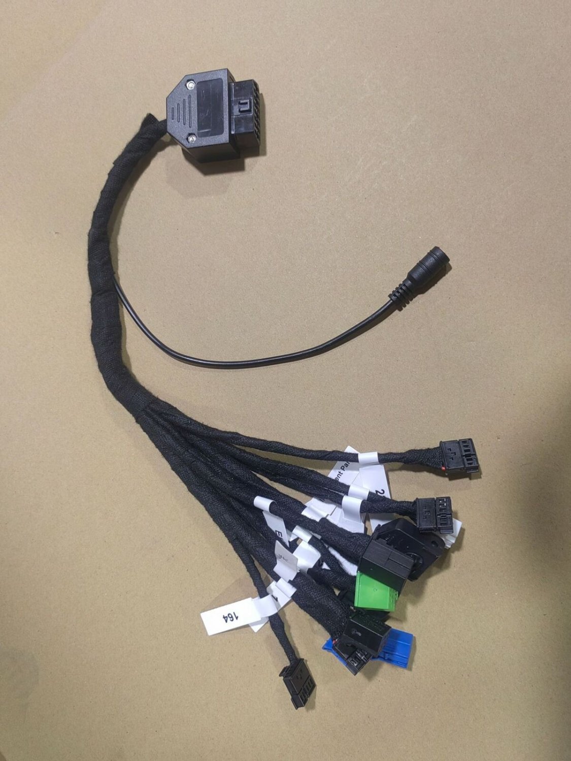 15 in 1 EIS ELV Platform Test Cable for Benz W204 W212 W221 W164 VVDI ...