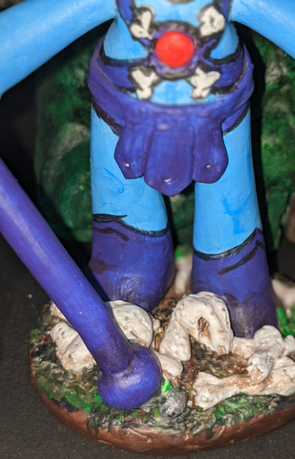 Skeletroll - custom painted Troll / Skeletor of Masters of the Universe ...