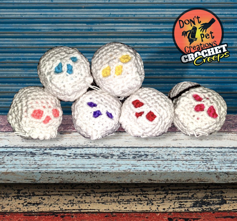 2.5" Sensory Skull, SQUISHY fidget toy with Colorful Eyes • Handmade ...