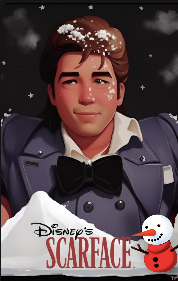 Disney's Scarface • 3½" Movie Poster Sticker